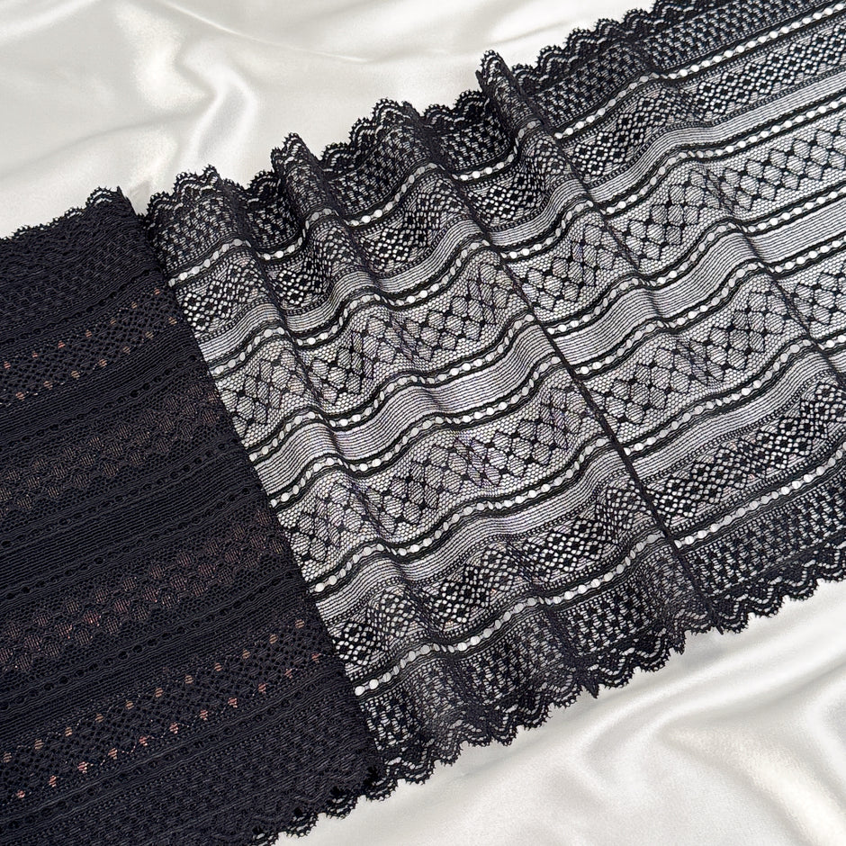 Elastic Lace for Lingerie — Stretch Lace for Bras, Panties | Linger Lab ...